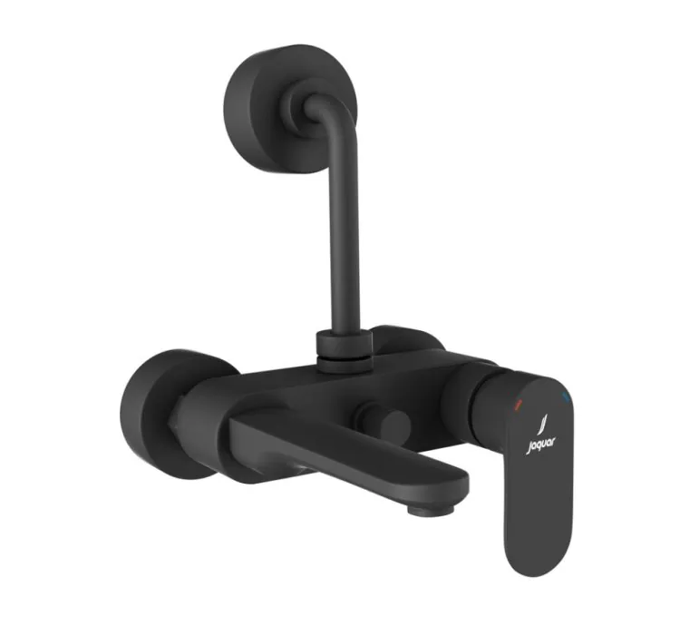 Jaquar Single Lever Wall Mixer - Black Matt (OPP-BLM-15117PM) - Jaquar ...