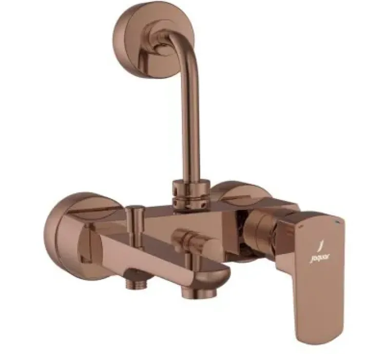 Jaquar Single Lever Wall Mixer 3-in-1 System - Blush Gold PVD (KUP-BGP ...