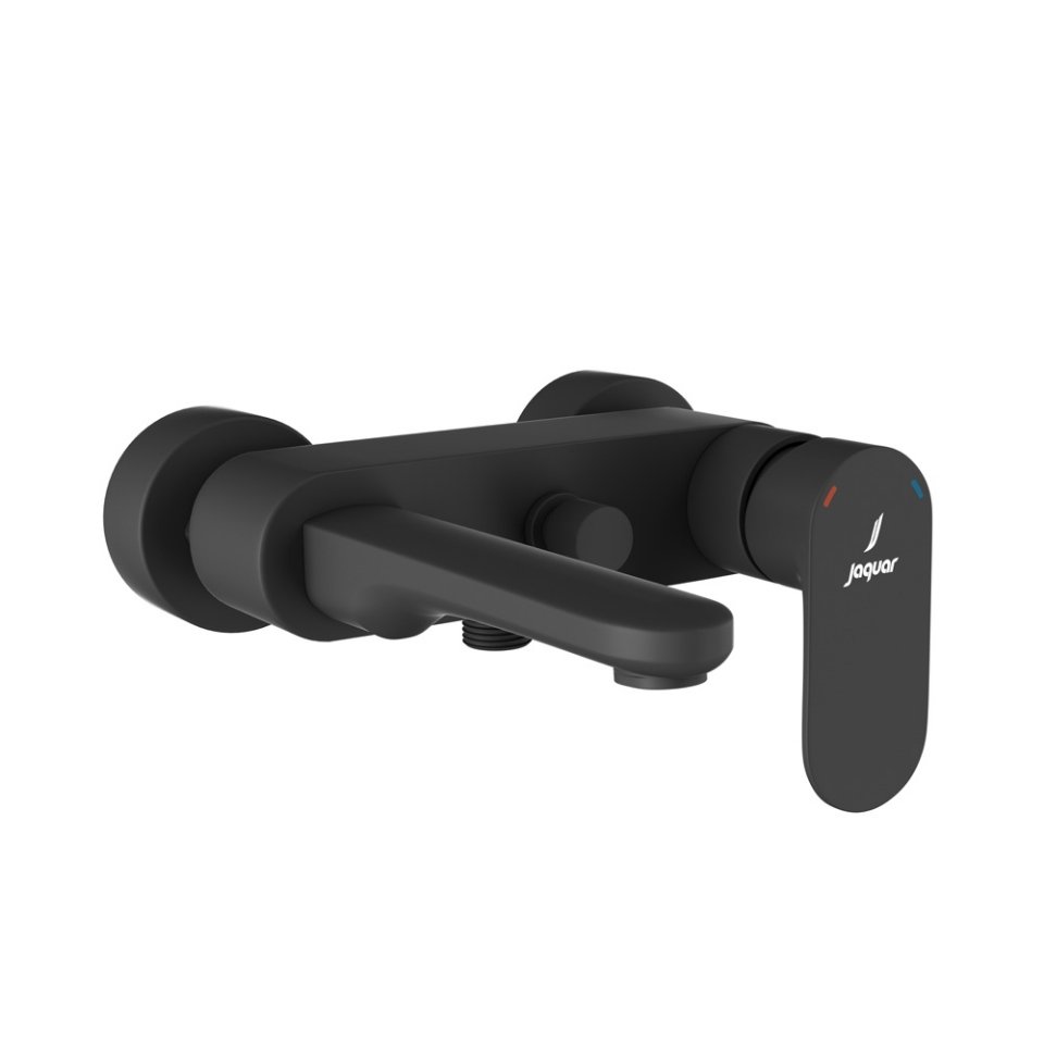Jaquar Single Lever Wall Mixer - Black Matt (OPP-BLM-15119PM) - Jaquar ...